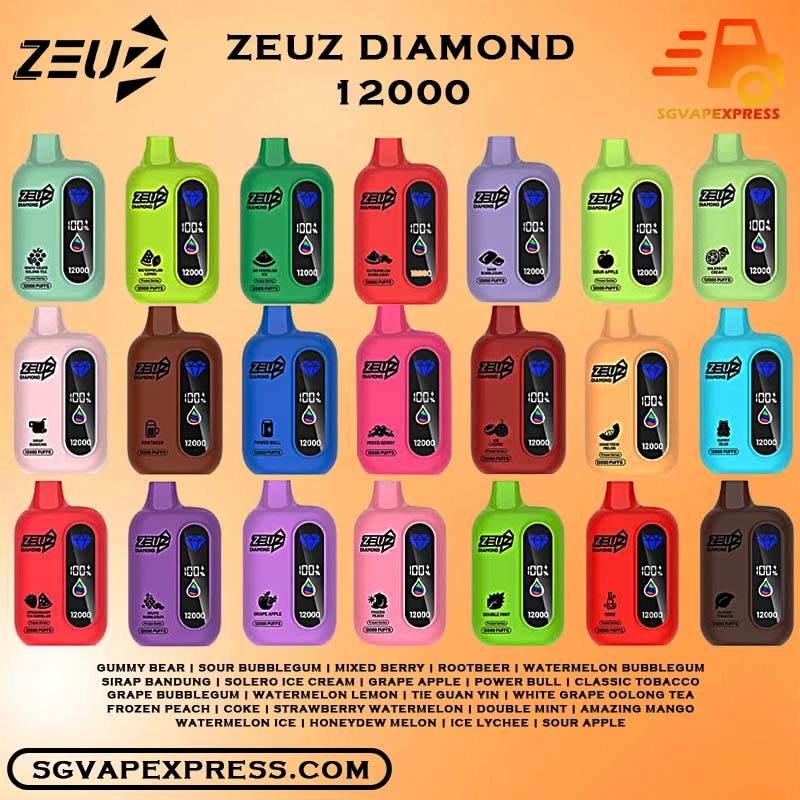 ZEUZ DIAMOND 12000 DISPOSABLE | SGVAPEXPRESS